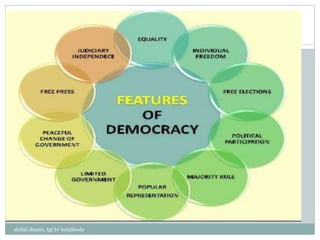 What is democracy? Why democracy? class9 DP- lesson 1, cbse | PPTX