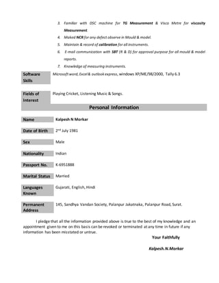 Kalpesh Morkar | DOCX