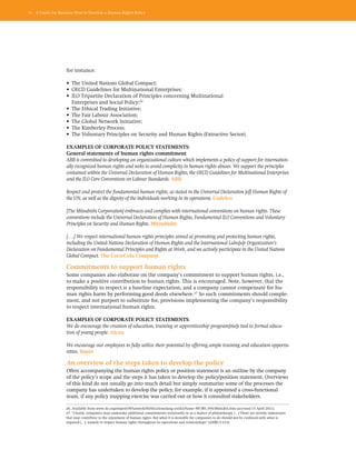 DevelopHumanRightsPolicy_ON BUSINESS AND HUMAN RIGHTS. | PDF