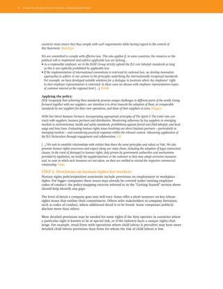 DevelopHumanRightsPolicy_ON BUSINESS AND HUMAN RIGHTS. | PDF