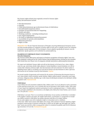 DevelopHumanRightsPolicy_ON BUSINESS AND HUMAN RIGHTS. | PDF
