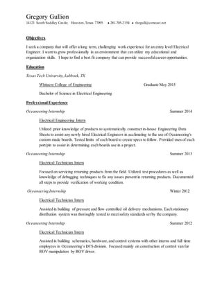 Gregory_Gullion | DOCX | Technology & Computing