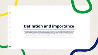 The Four Pillars of Object-Oriented Programming | PPTX