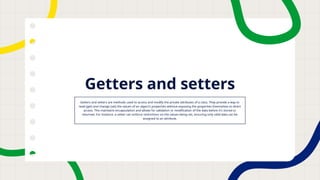 The Four Pillars of Object-Oriented Programming | PPTX