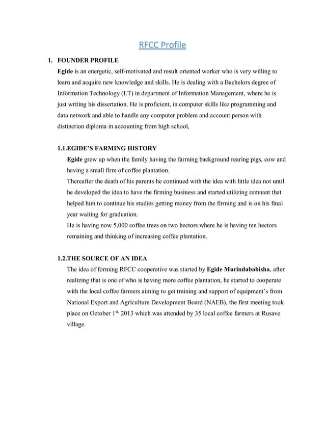 RFCC Profile | PDF