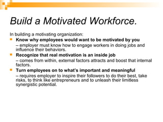 How to Motivate Every Employee | PPT