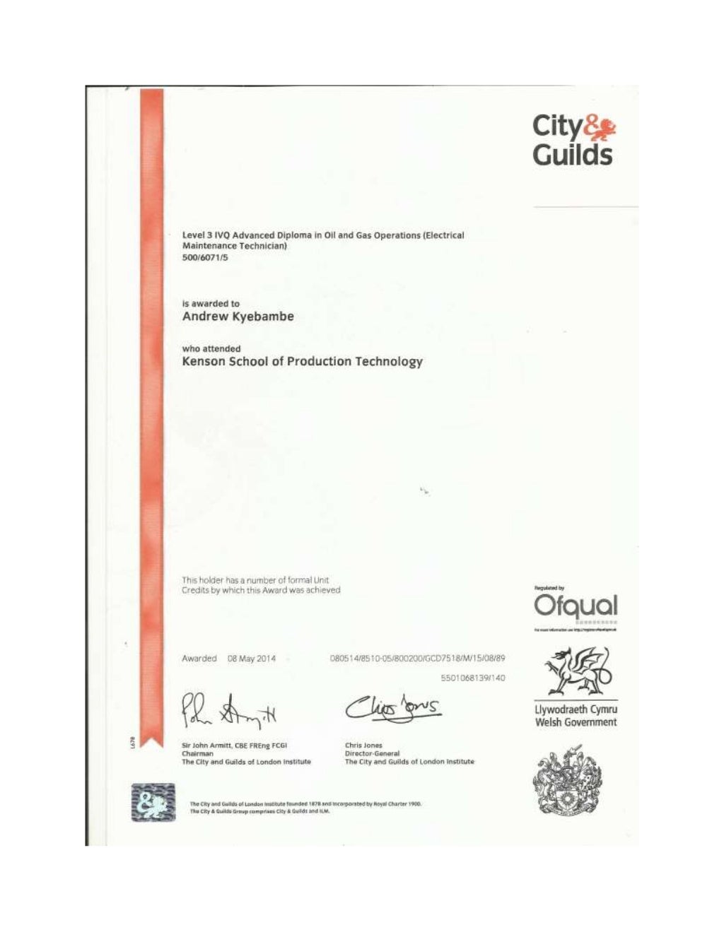 City And Guilds Certificates city-and-guilds-certificates