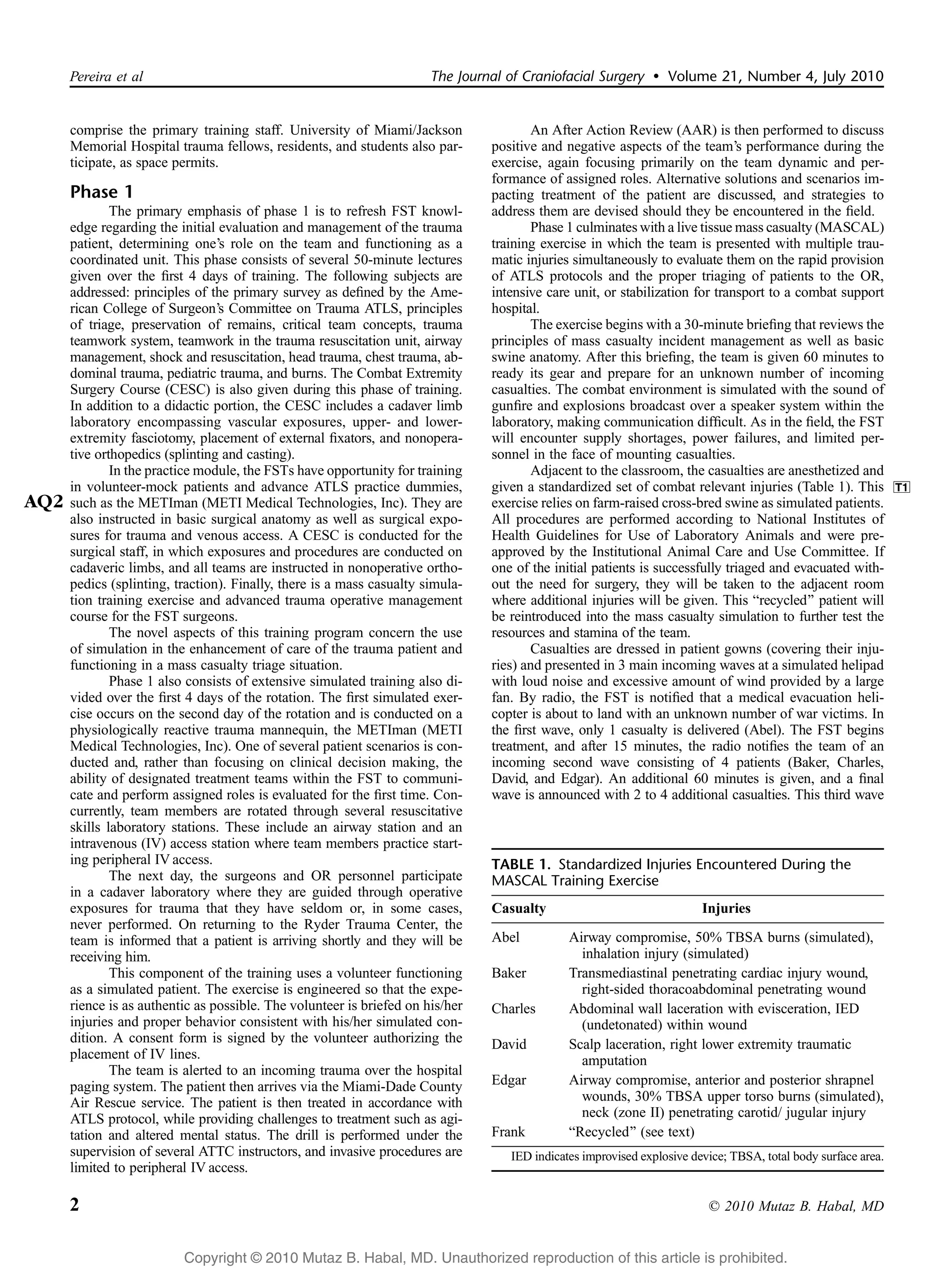 FST PRE DEPLOYMENT TRAINING-2 | PDF