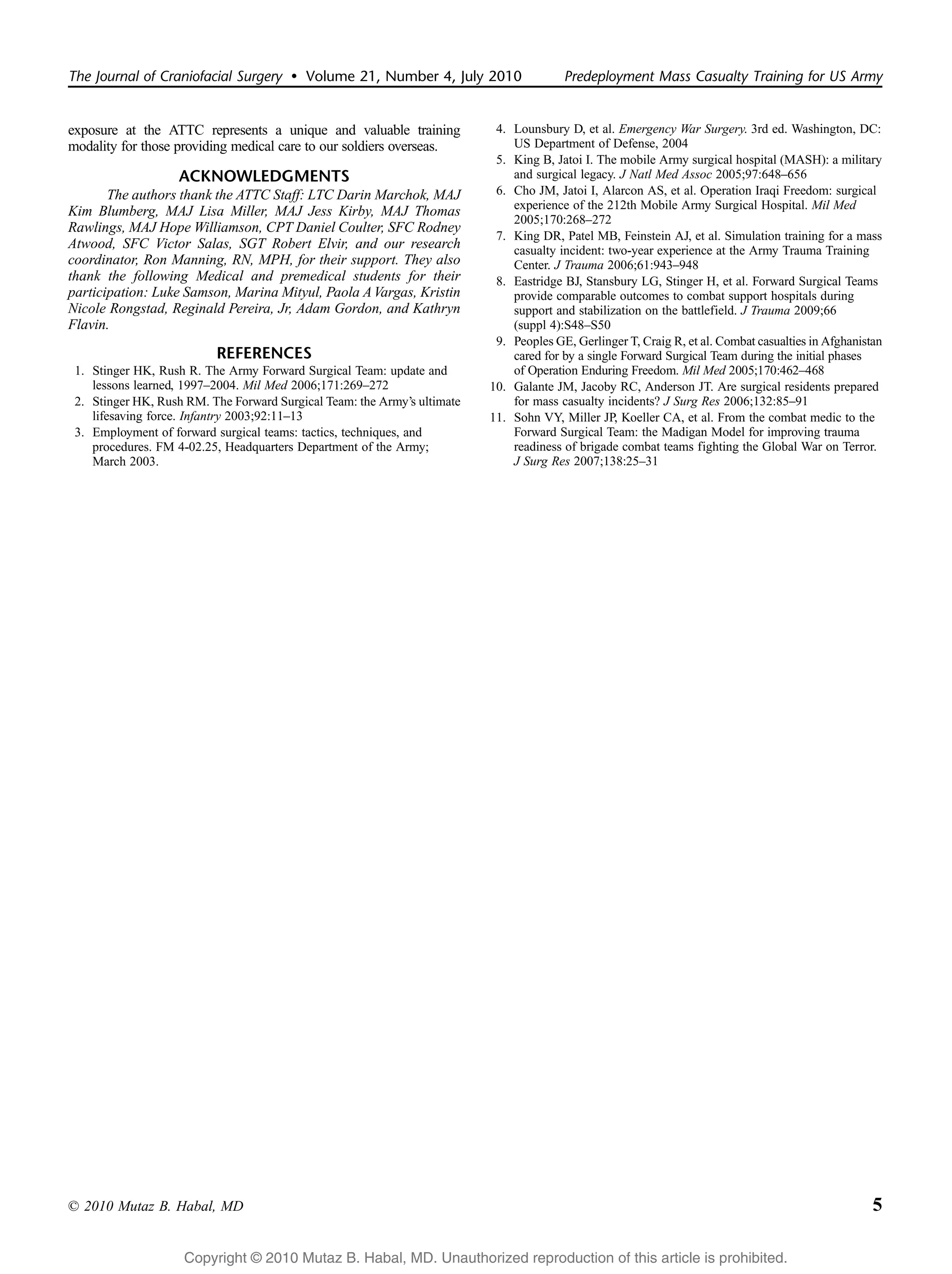 FST PRE DEPLOYMENT TRAINING-2 | PDF