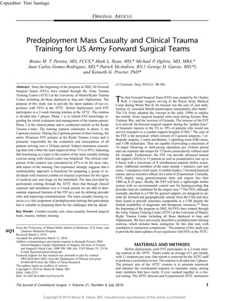 FST PRE DEPLOYMENT TRAINING-2 | PDF | First Aid | Injuries