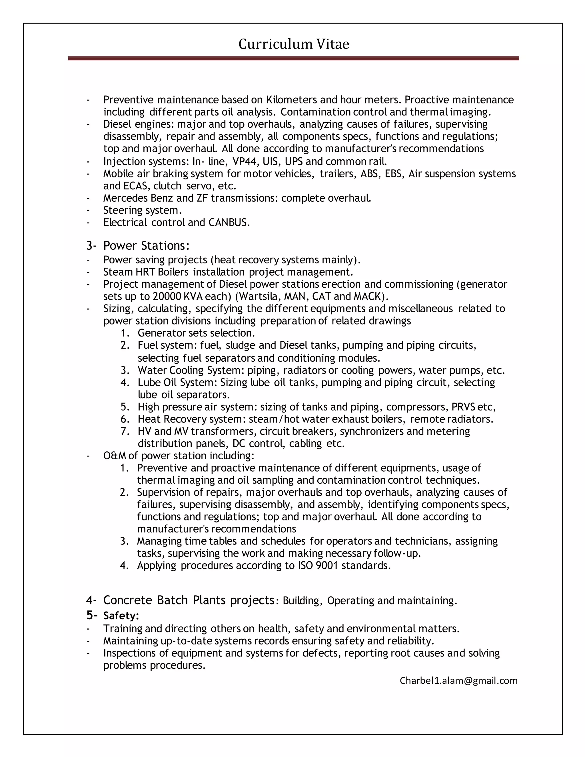 CV Charbel Alam | DOCX