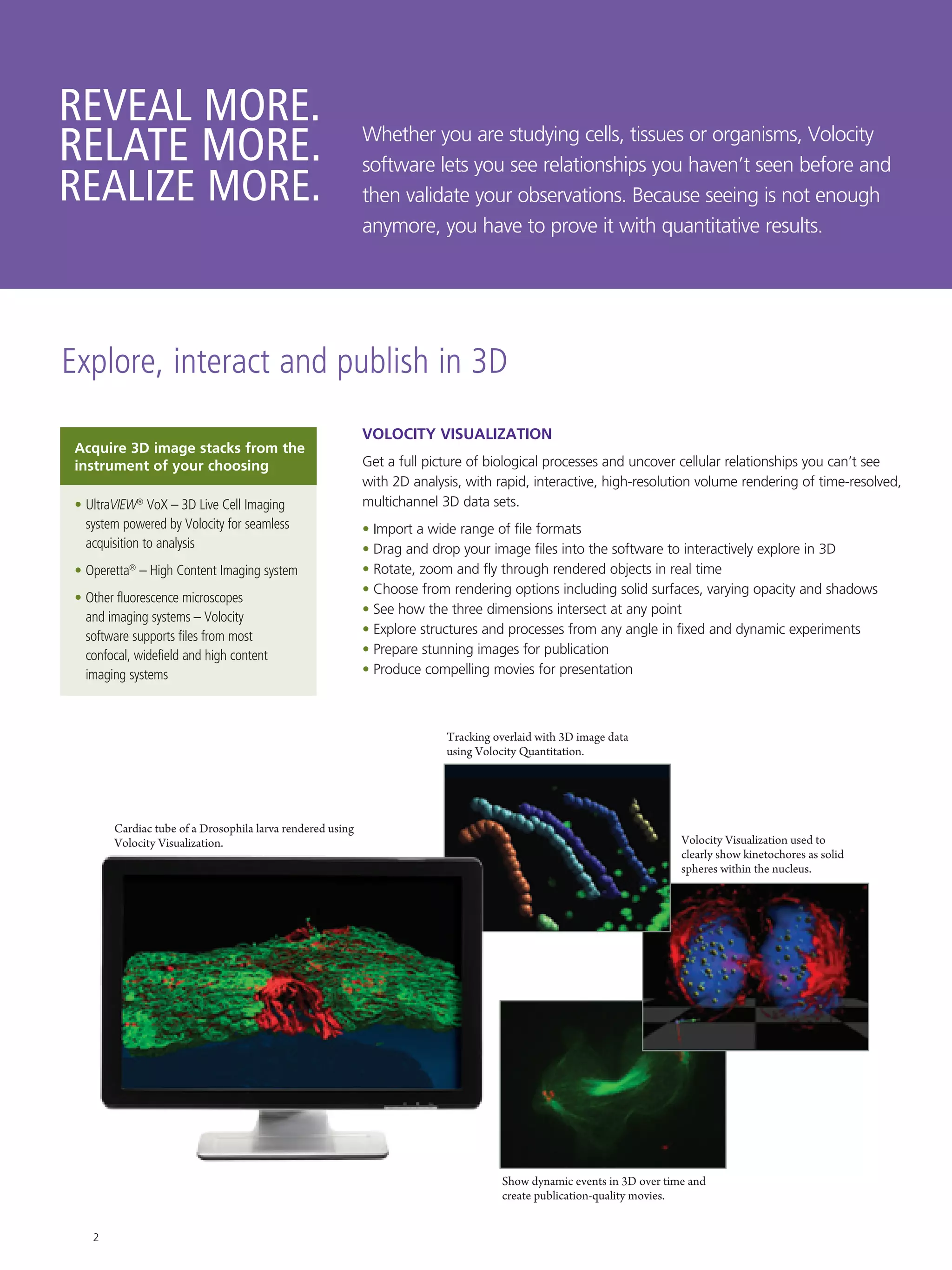 BRO_VolocityBrochure_PerkinElmer | PDF | 3-D Graphics | Computer ...