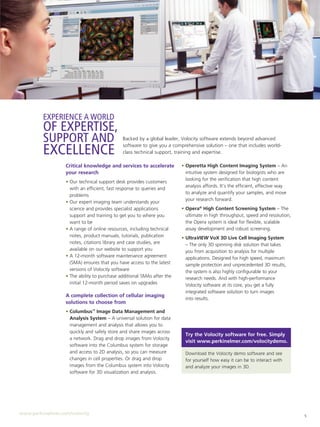BRO_VolocityBrochure_PerkinElmer | PDF | 3-D Graphics | Computer ...