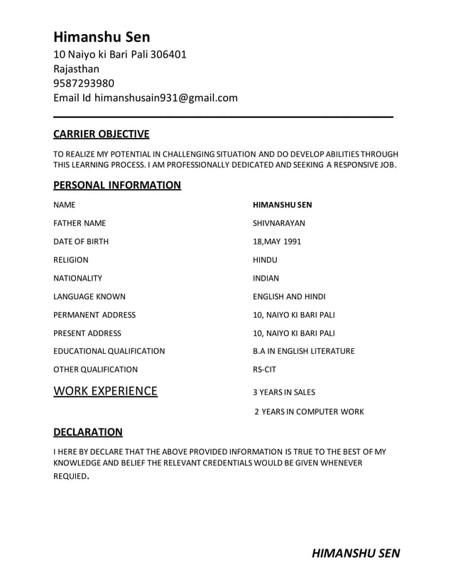 RESUME - Copy | DOCX