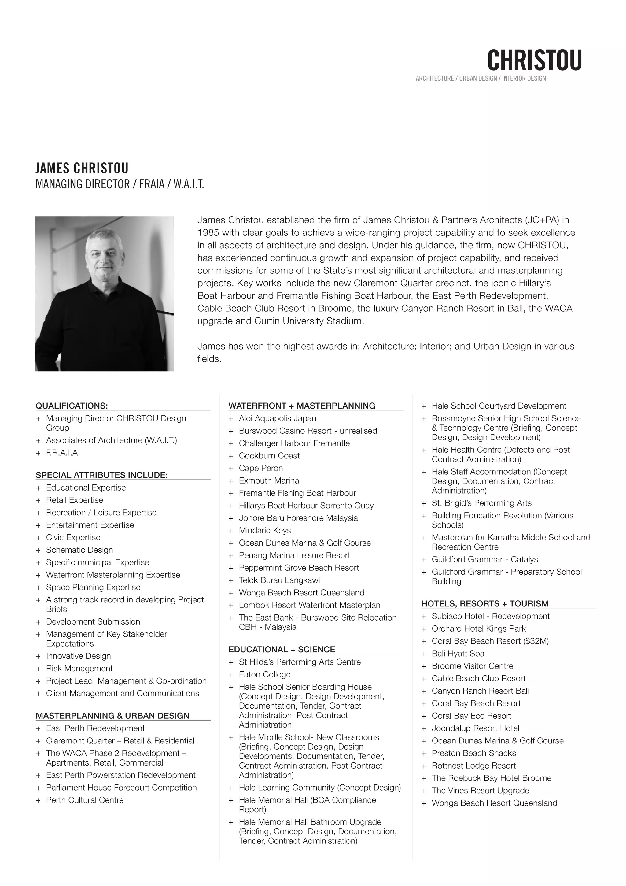 James Christou CV_KC | PDF