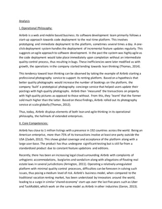 Application of Enterprise Theory to Airbnb | DOCX