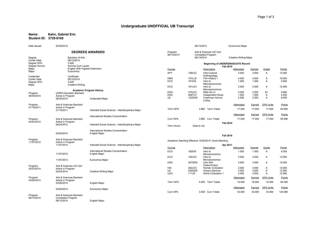 Buffalo_Transcript | PPT