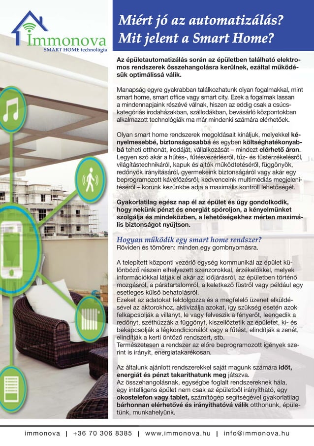 Immonova miert jo az automatizalas 0527 B | PDF