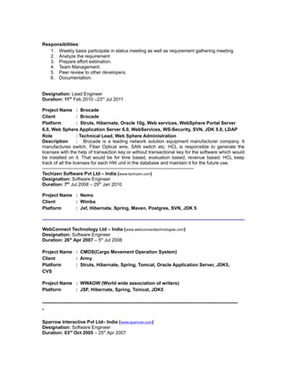 Ramji | DOC | Web Development | Internet