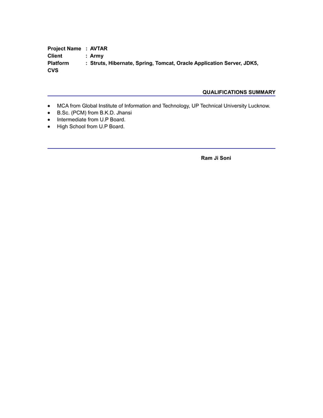 Ramji | DOC | Web Development | Internet