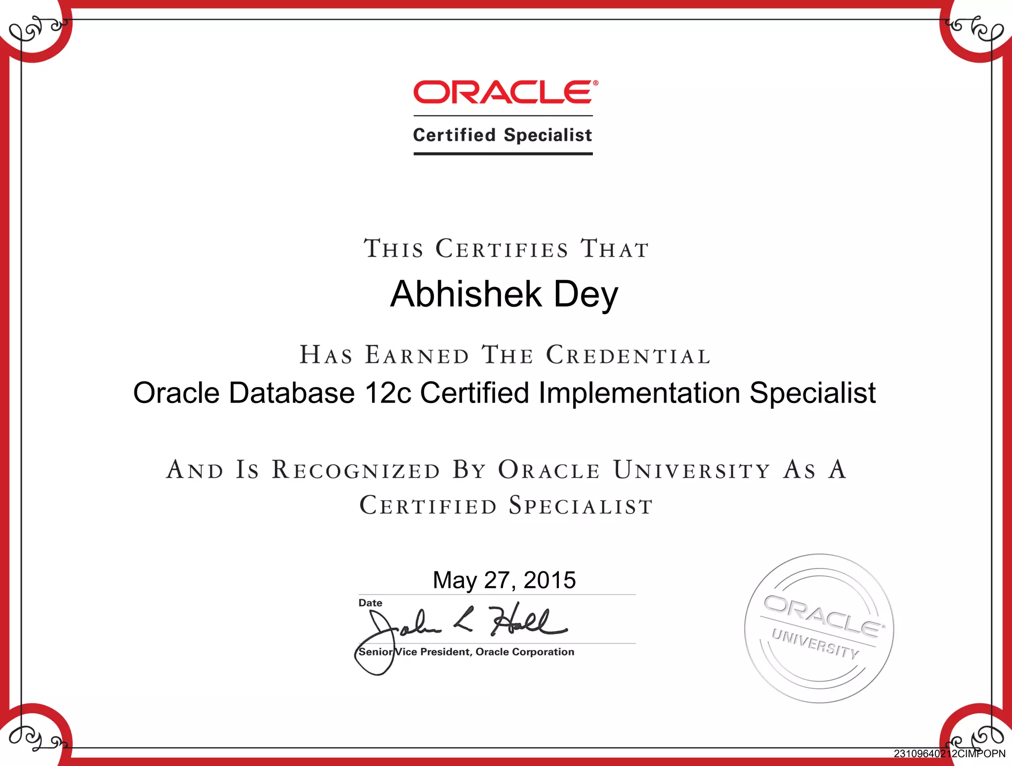 Oracle_Database12c | PPT