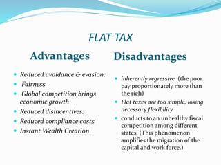 PIT Flat vs. progressive tax | PPTX