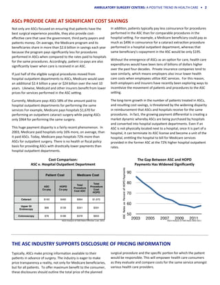 ASCs - A Positive Trend in Health Care | PDF
