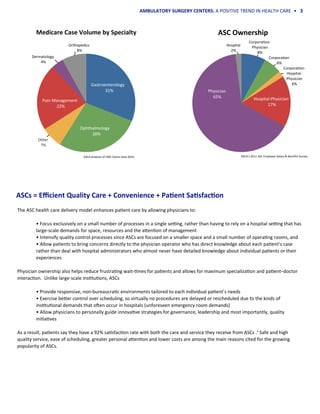 ASCs - A Positive Trend in Health Care | PDF