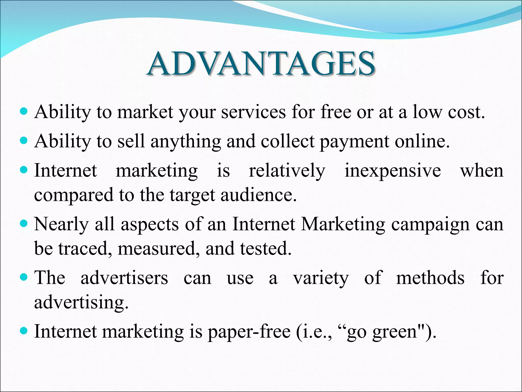 Internet Marketing Presentation | PDF
