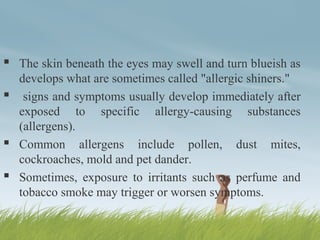 allergic rhinitis | PPT | Lung and Respiratory Health | Diseases and ...
