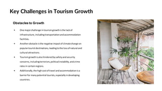 Opportunities and enhancing growth of tourism in india | PPT