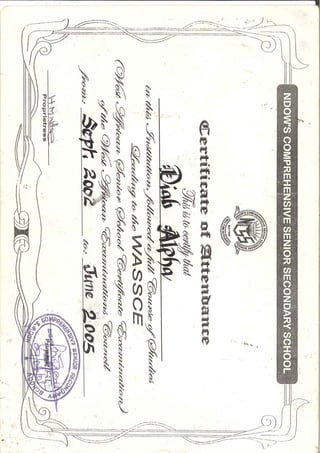 WASSCE Certificate | PDF