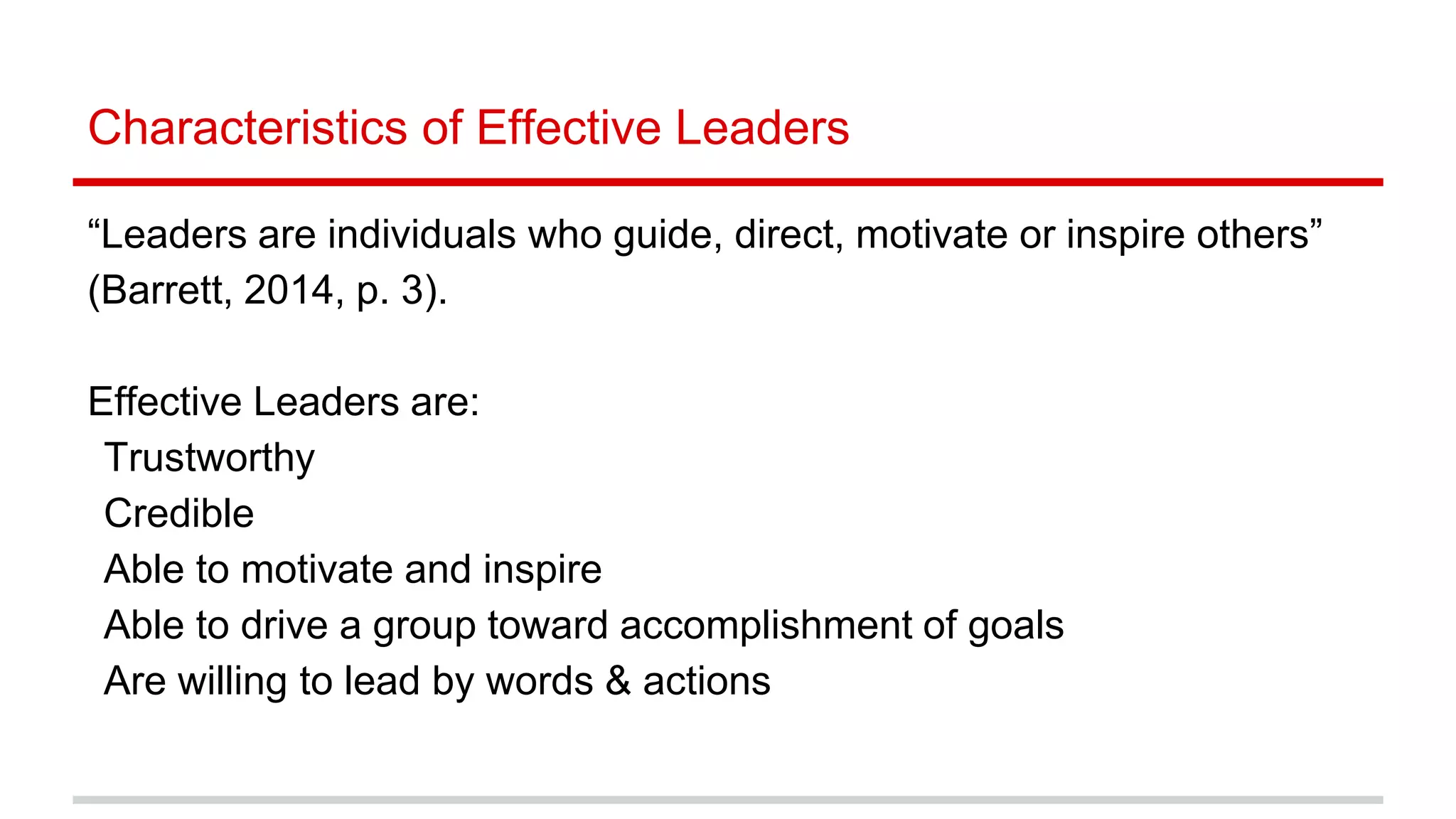 Assessing Leadership Styles | PPTX