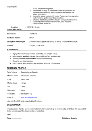 Girija_Satpathy_profile | PDF