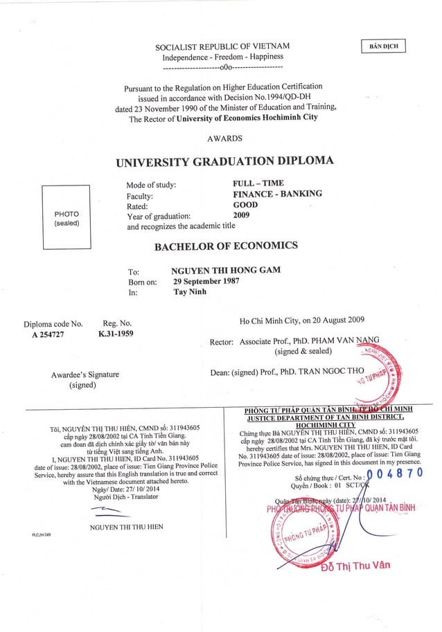 Bachelor degree | PDF