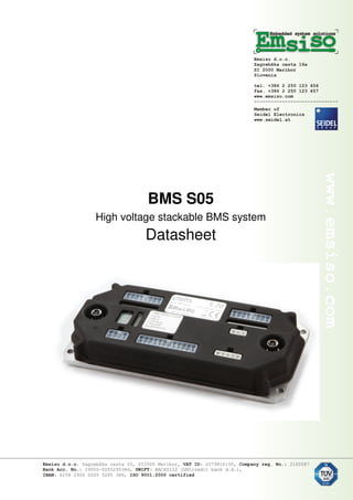 Datasheet-bmss05 | PDF | Operating Systems | Computer Software and ...