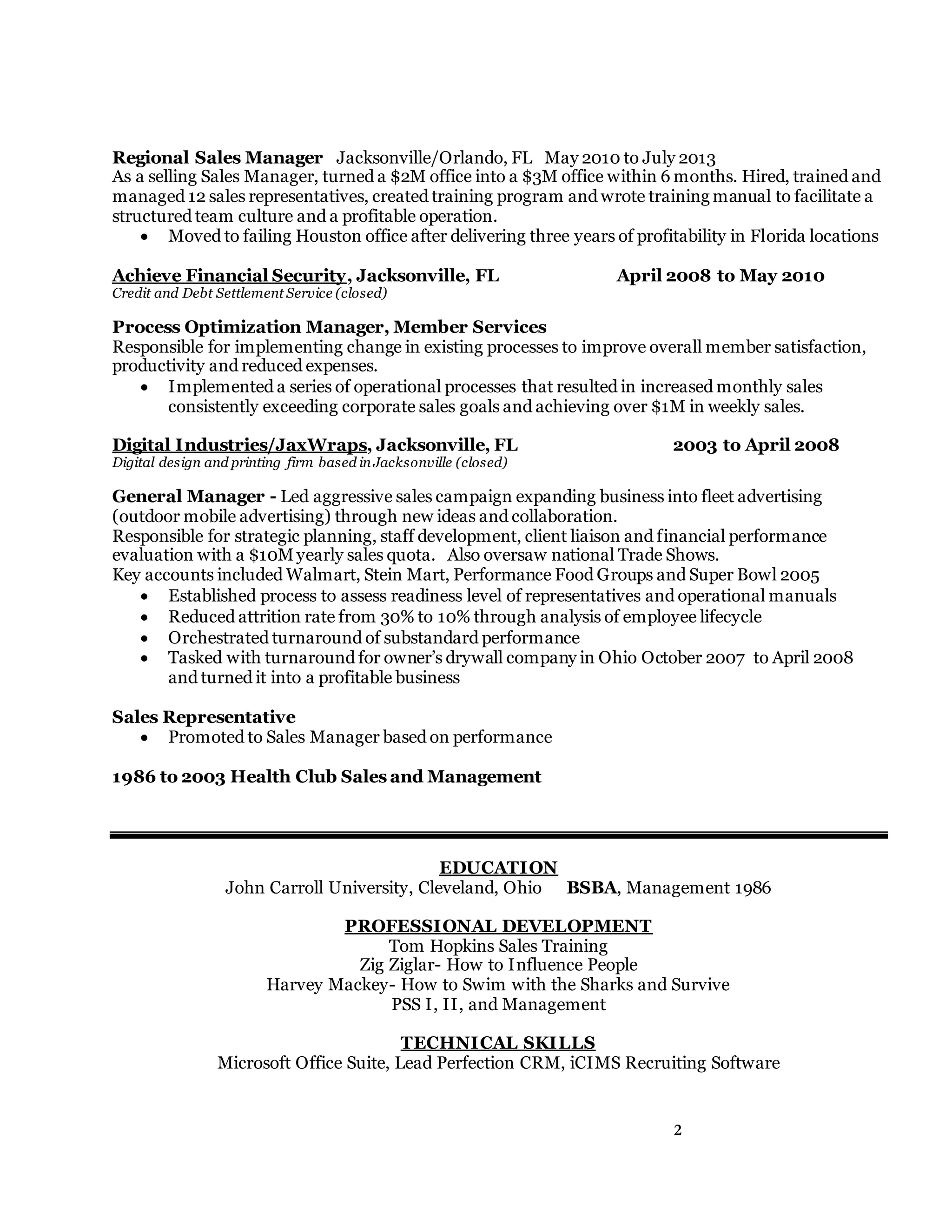 Rick Keith Resume 2016 (1) | DOCX