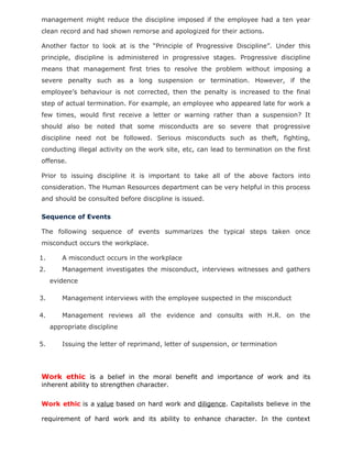 7 Elements of a Strong Work Ethic | DOC