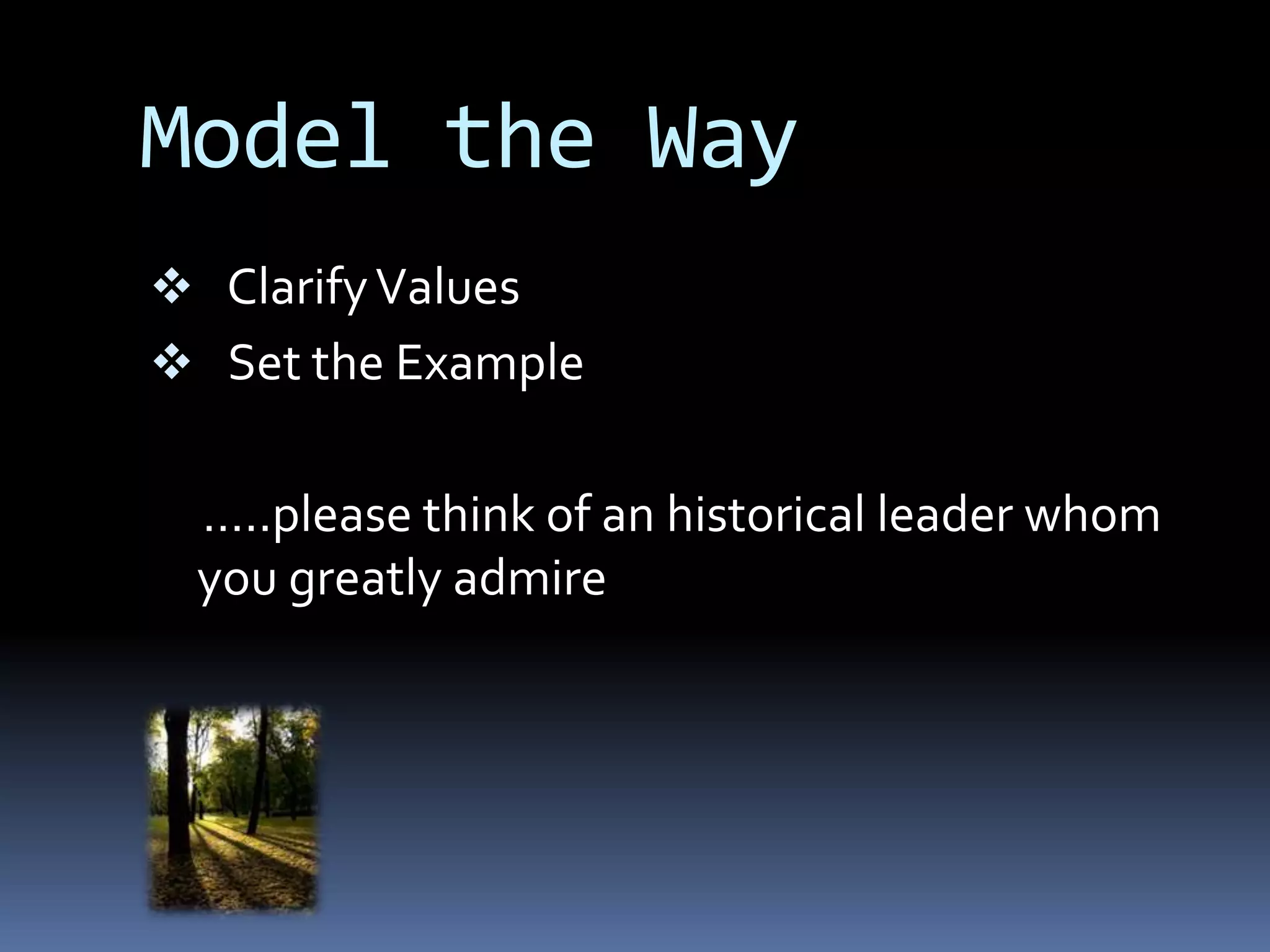 The Leadership Challenge | PPTX