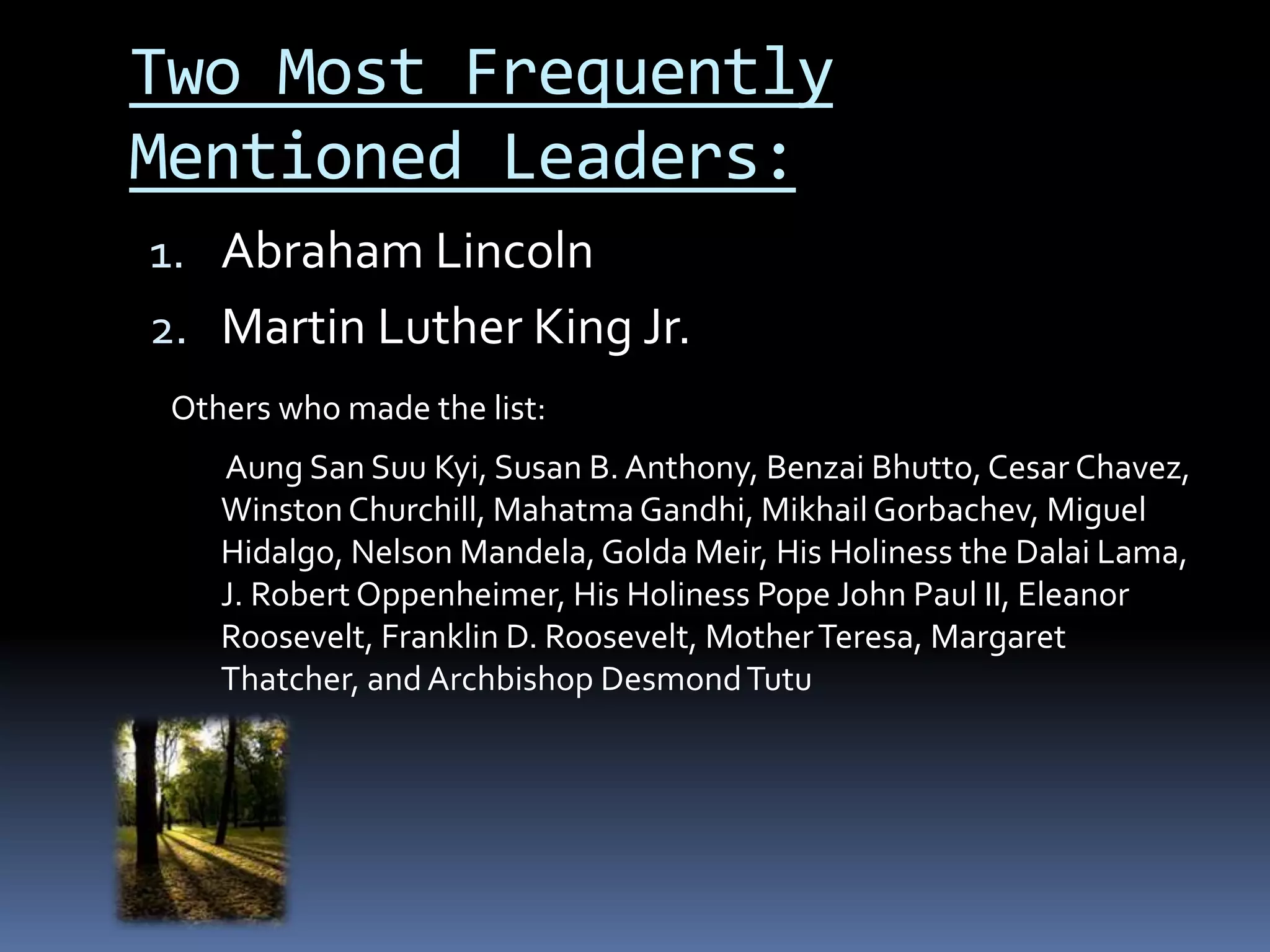 The Leadership Challenge | PPTX