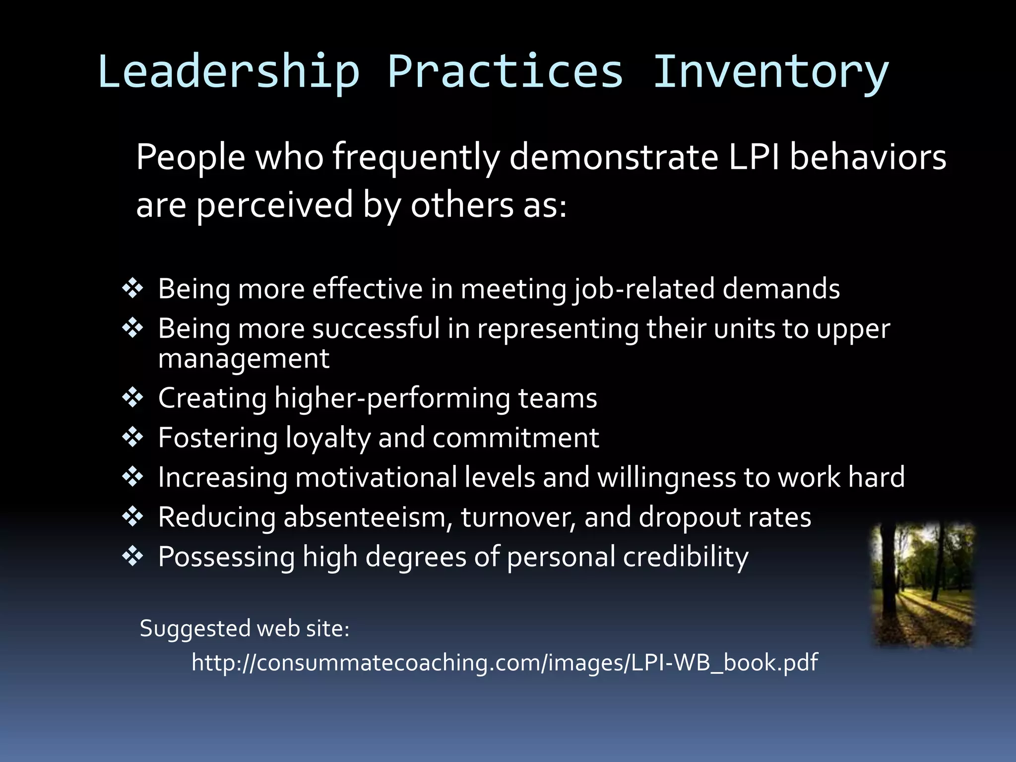 The Leadership Challenge | PPTX