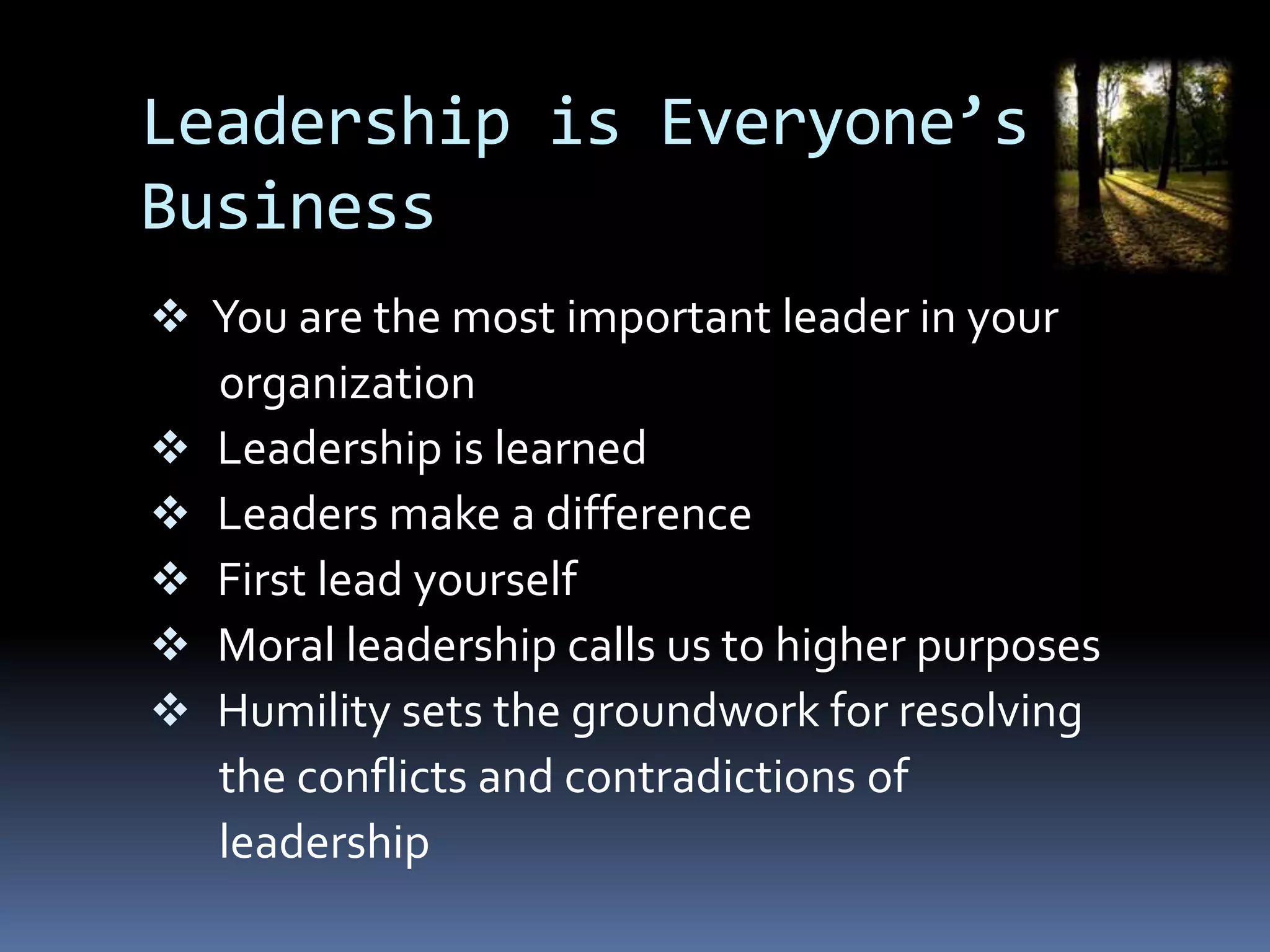 The Leadership Challenge | PPTX