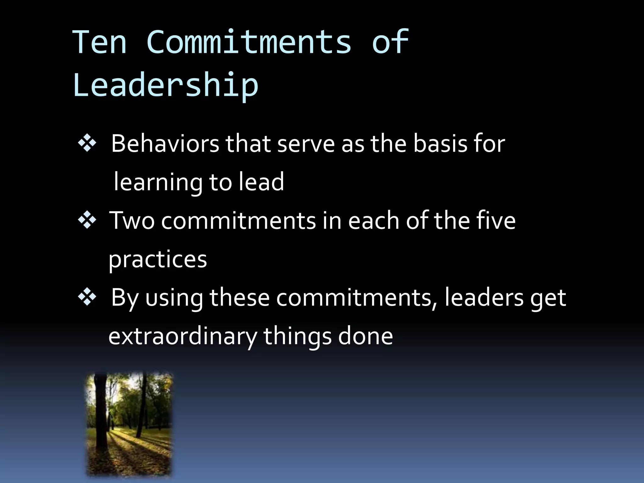 The Leadership Challenge | PPTX