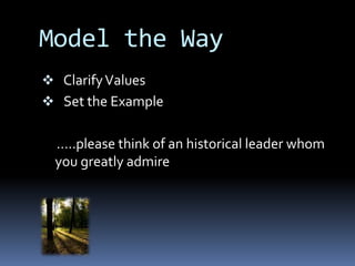 The Leadership Challenge | PPTX