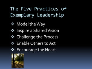 The Leadership Challenge | PPTX
