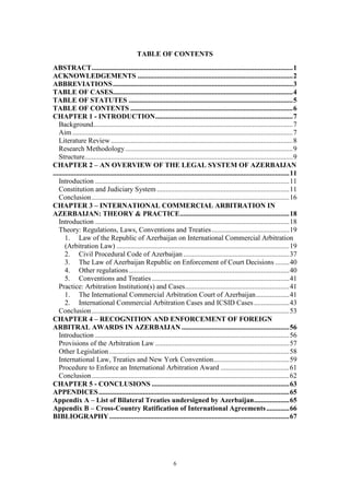 International Commercial Arbitration in Azerbaijan_Serhat Sasmaz_Abstract | PDF