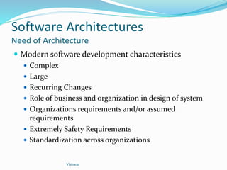Software Architectures - An Overview | PPT