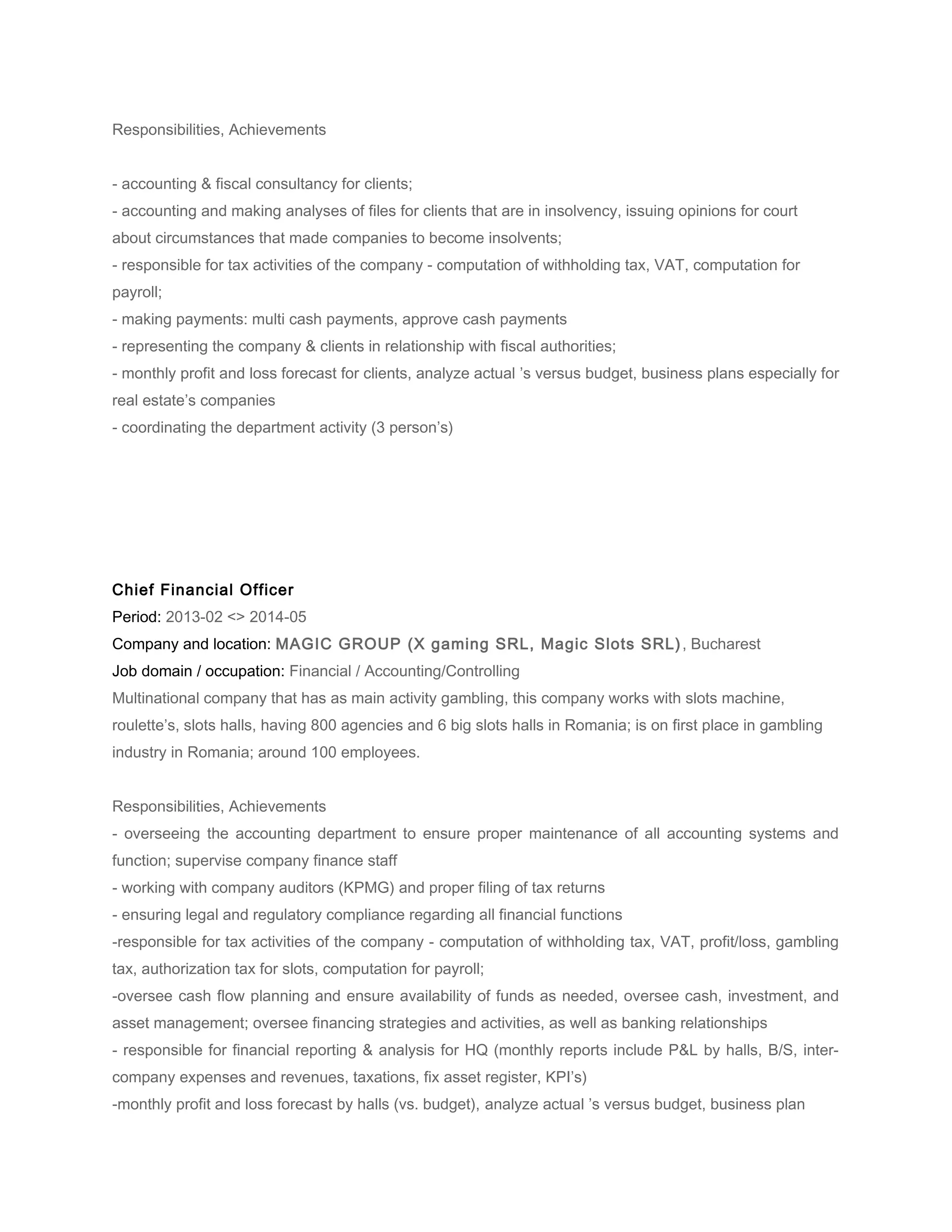 CV Vasilescu Alina Monica | DOC