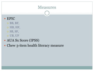 Latini_PC-PEP_longitudinal_AOSW2016 | PPT