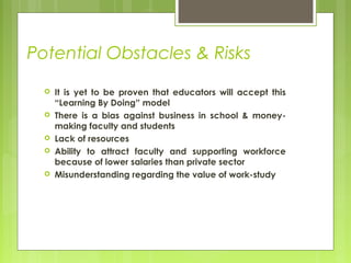 Self-Sufficient School Business | PPT